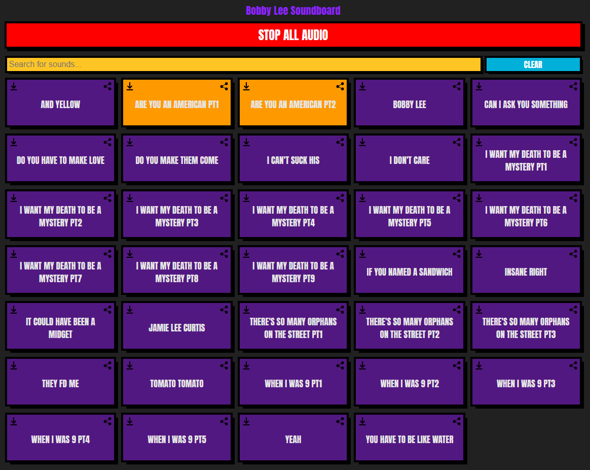 Bobby Lee added — Find your perfect soundboard - Memes, cartoons and ...