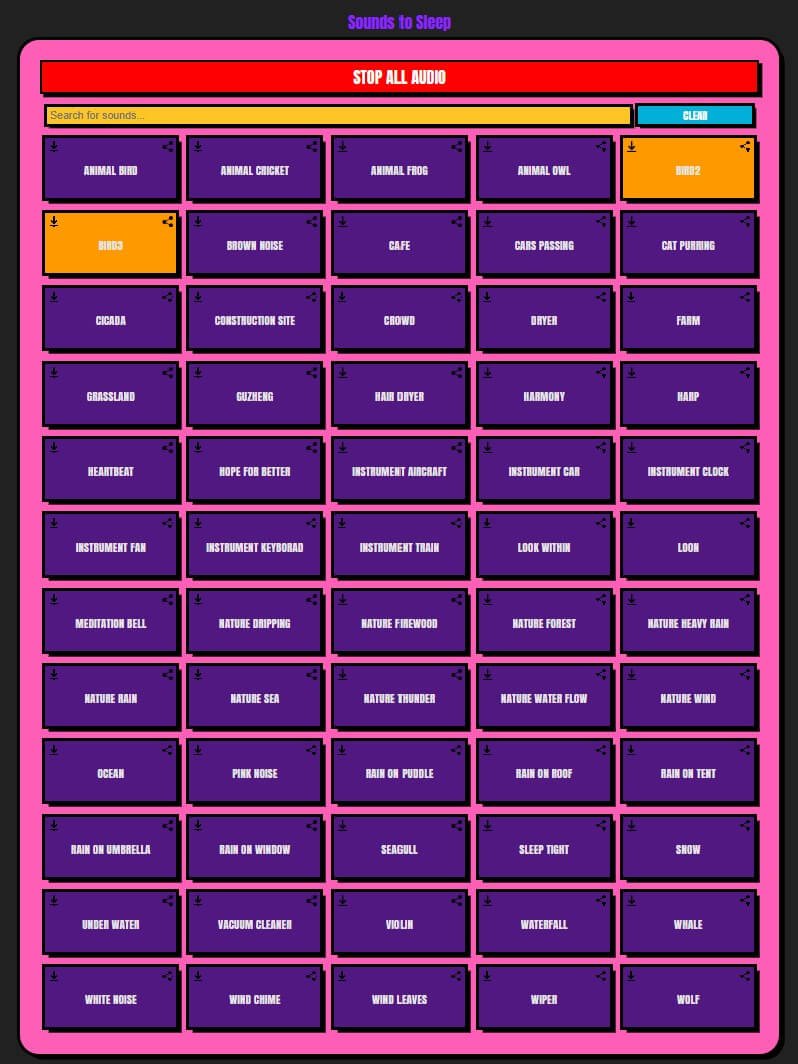 Sounds to Sleep added — Find your perfect soundboard - Memes, cartoons ...