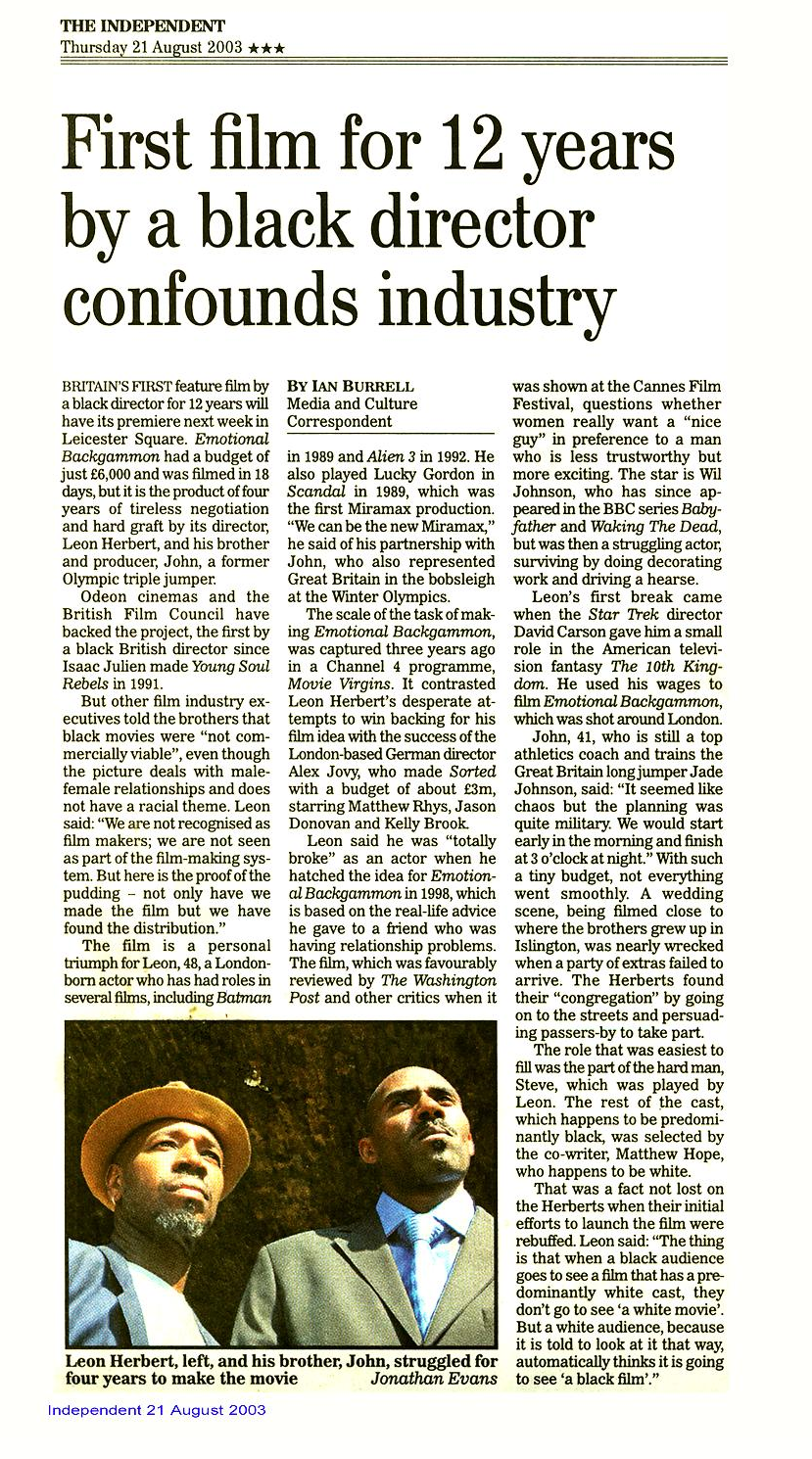 History — Leon Herbert