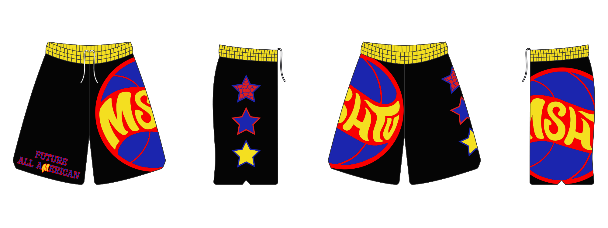 Future All American Reversible Shorts — MSHTV Clothing
