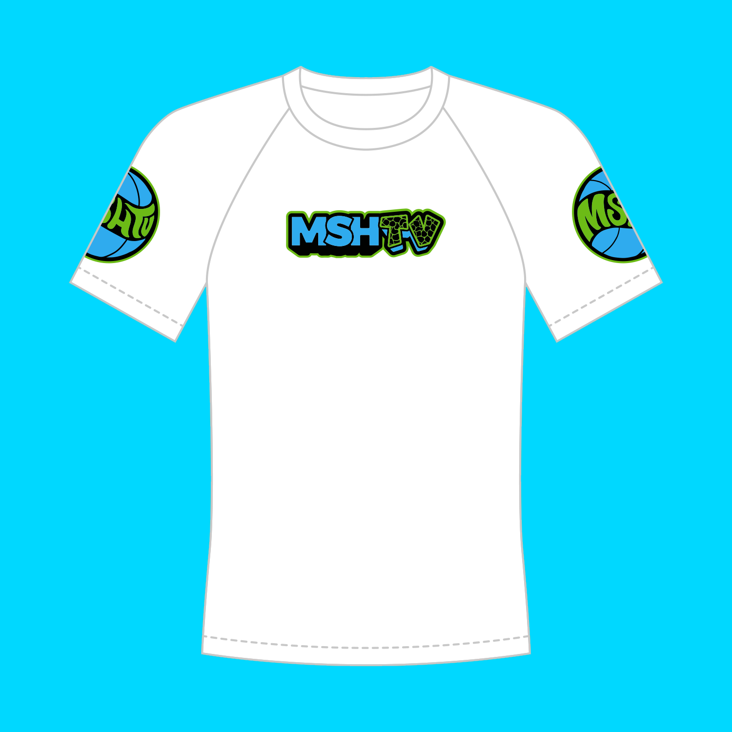MSHTV Miami Logo Compression Shirt — MSHTV Clothing