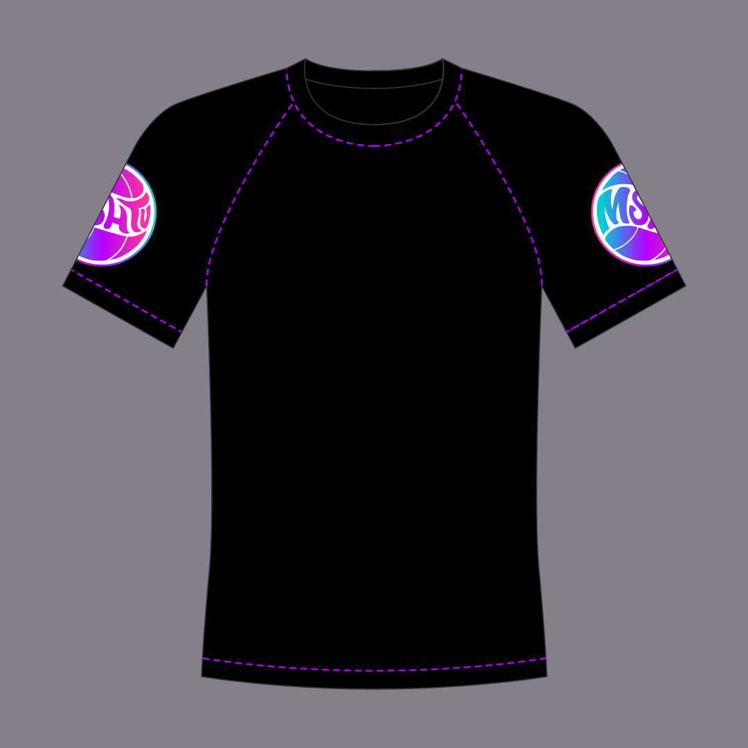 MSHTV Compression Shirt - Red and Black — MSHTV Clothing