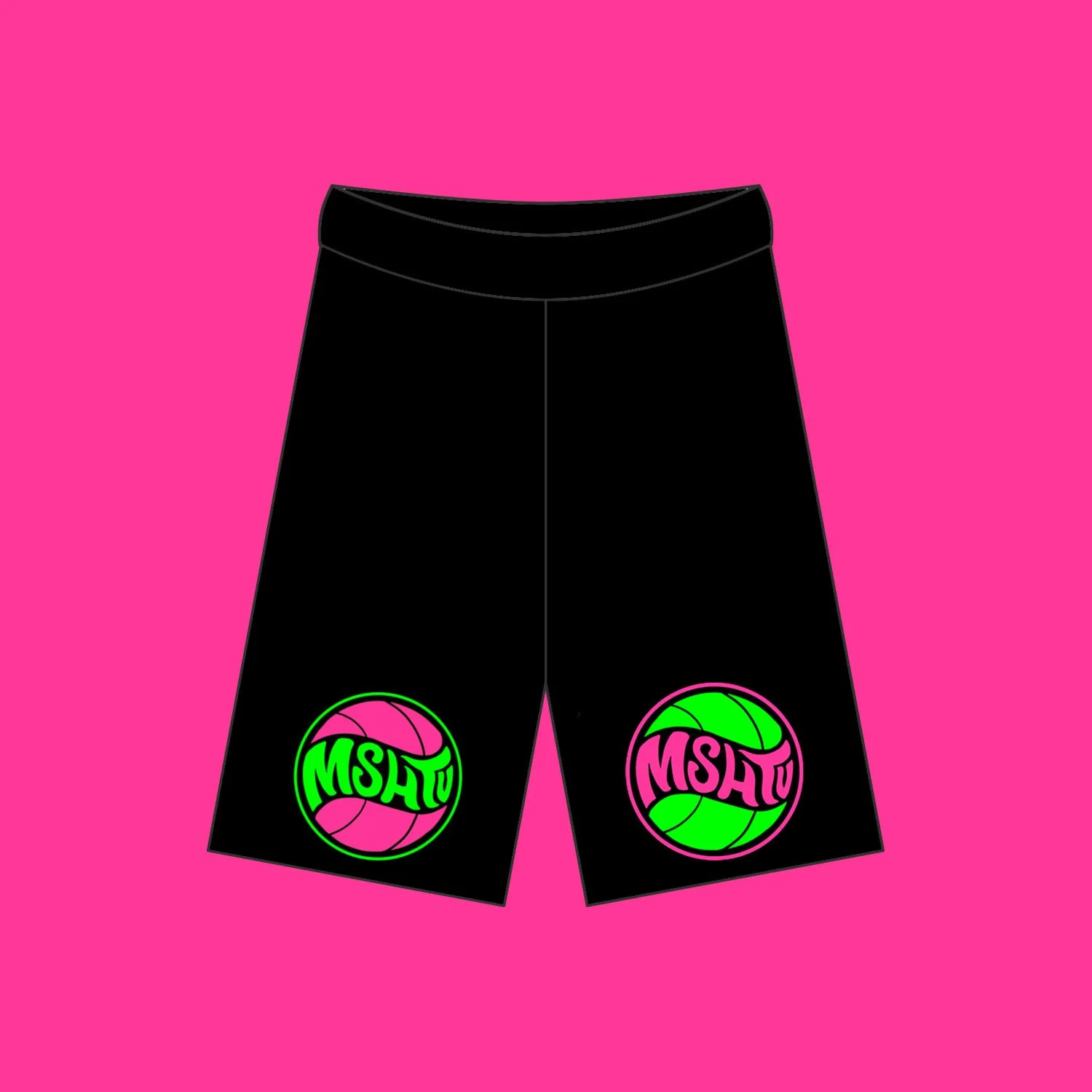 MSHTV Compression Shirt Multi Color Logo — MSHTV Clothing