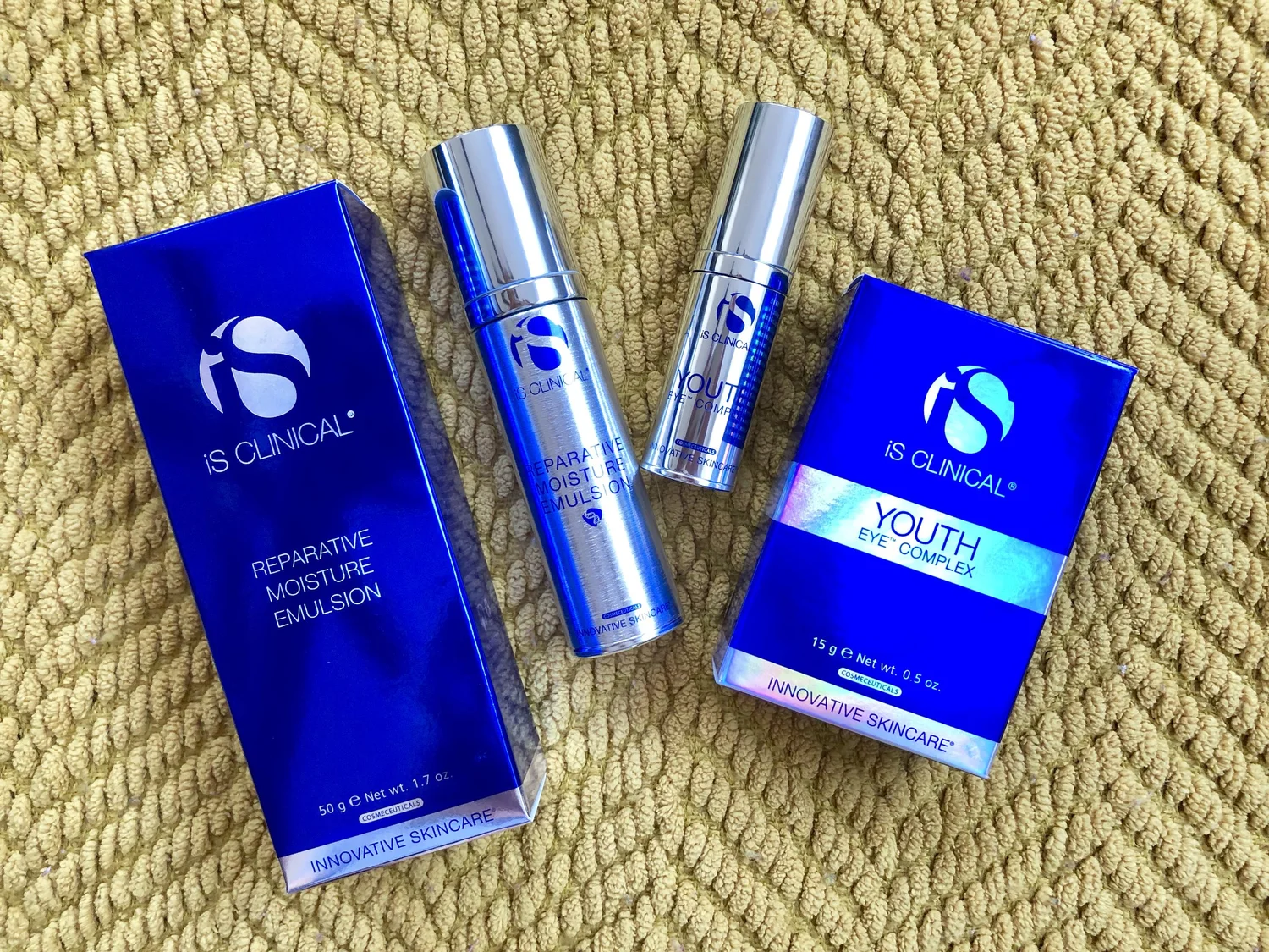 fave products // iS clinical reparative moisture emulsion & youth eye ...
