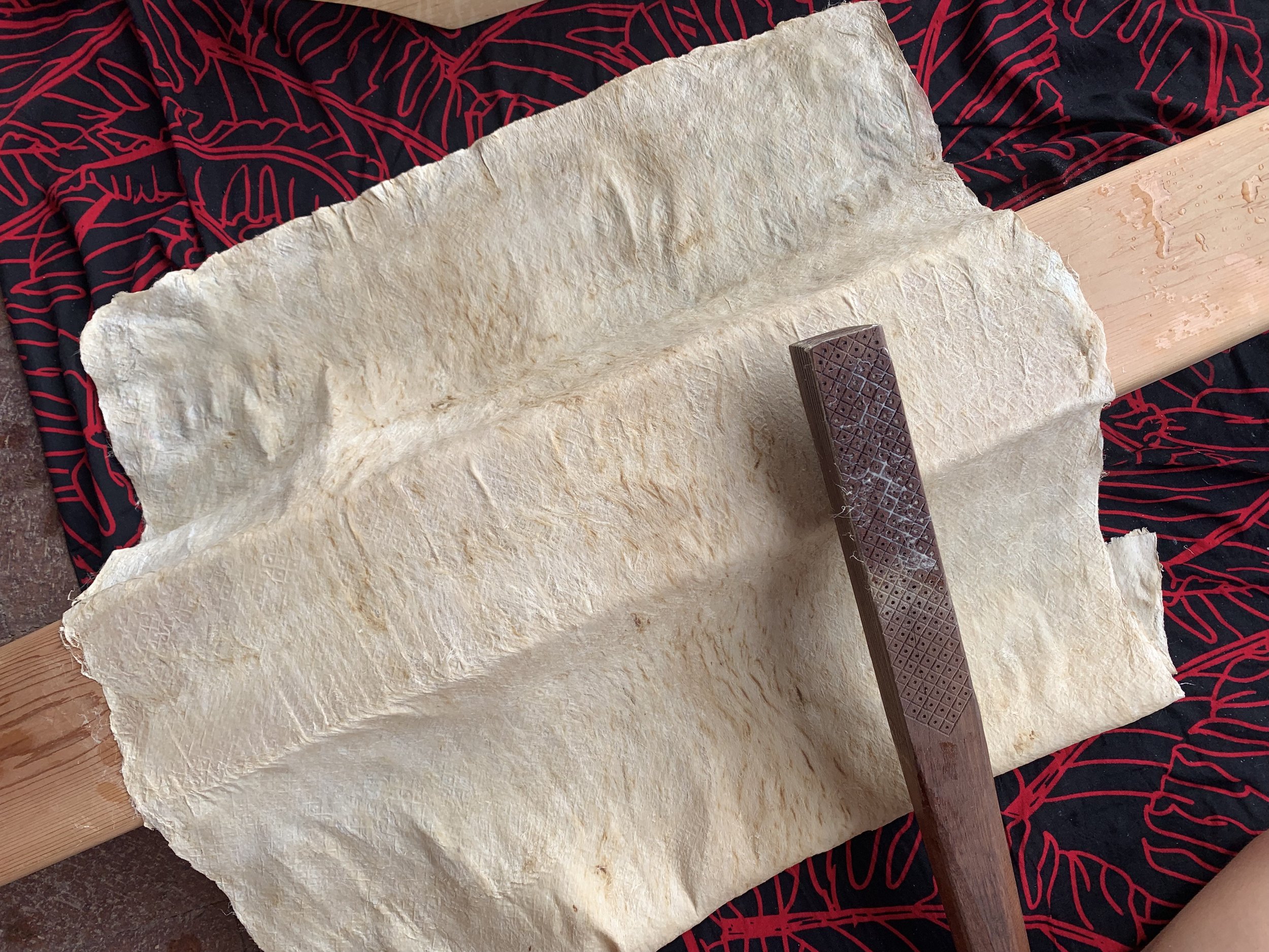 About Native Hawaiian kapa — LEHUAUAKEA