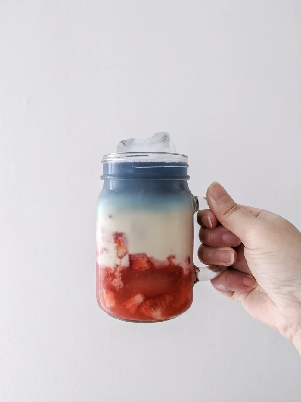 Strawberry Butterfly Pea Flower Tea Latte — Lillian Liming