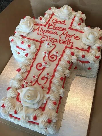 Confirmation Cross Cake