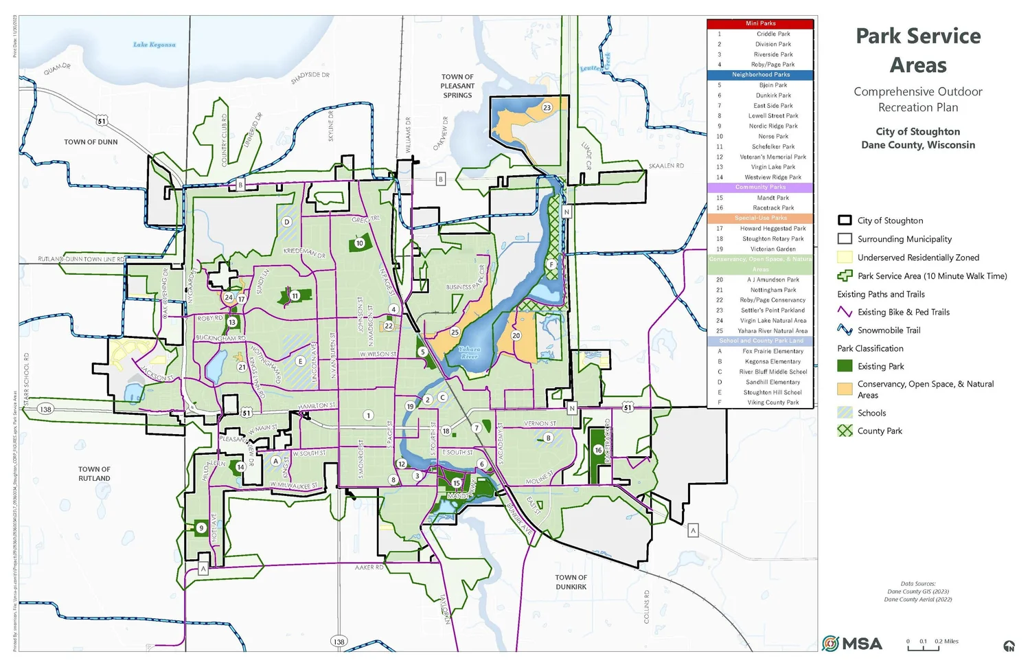 Park Information — Stoughton Parks & Recreation