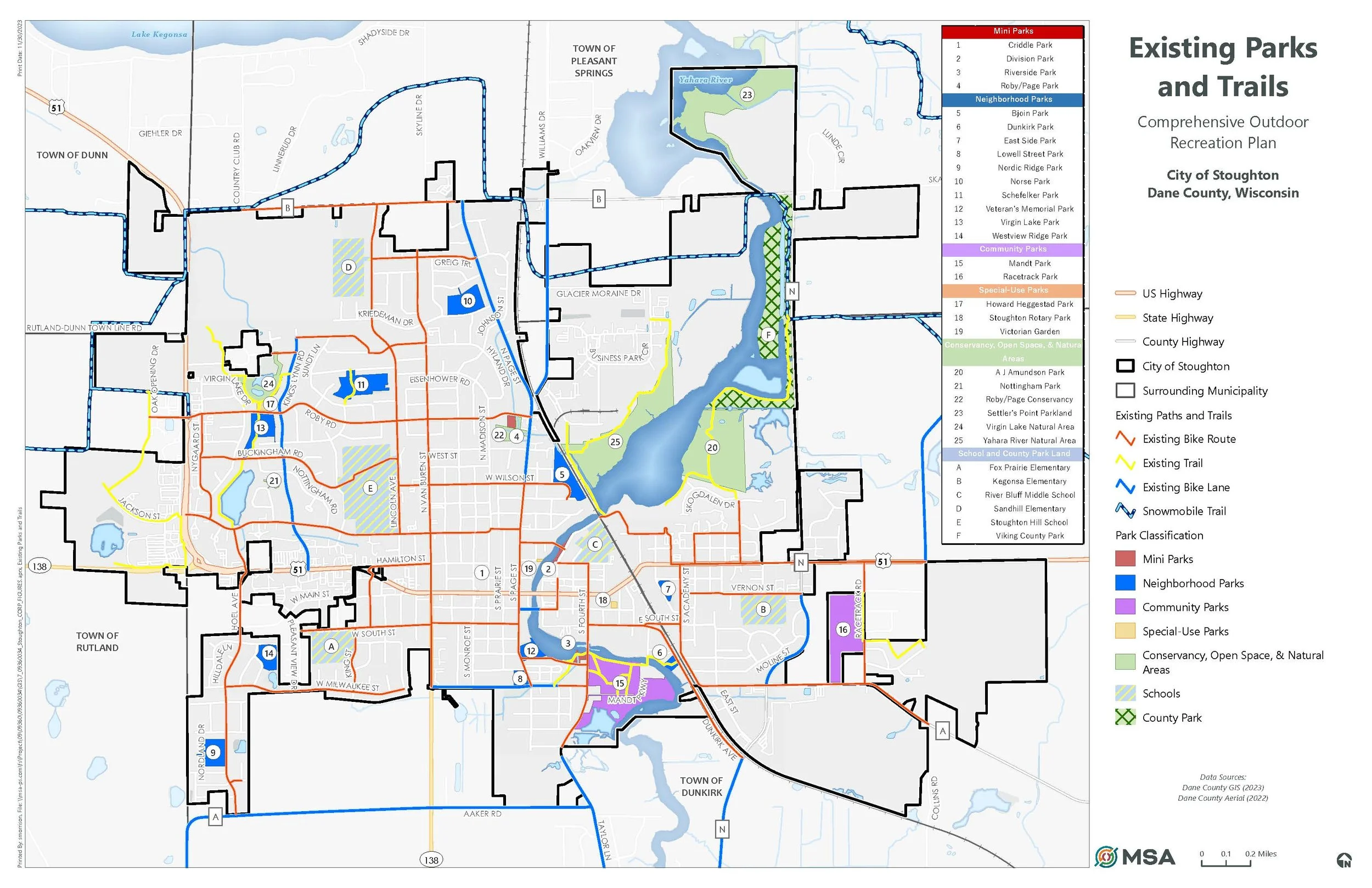 Trails — Stoughton Parks & Recreation