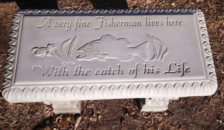 Concrete Garden Bench Top Molds