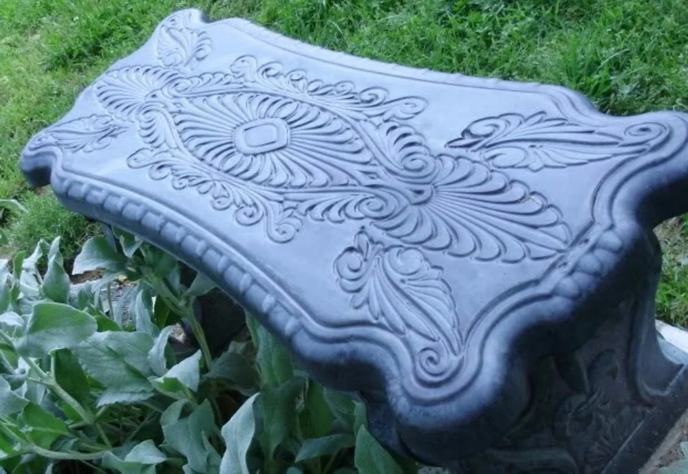 Concrete Garden Bench Mold