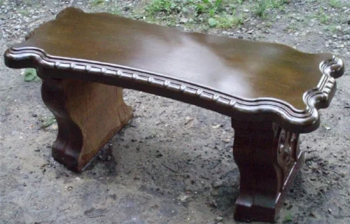 Concrete Garden Bench Top Molds