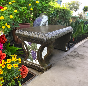 Concrete Garden Bench Top Molds