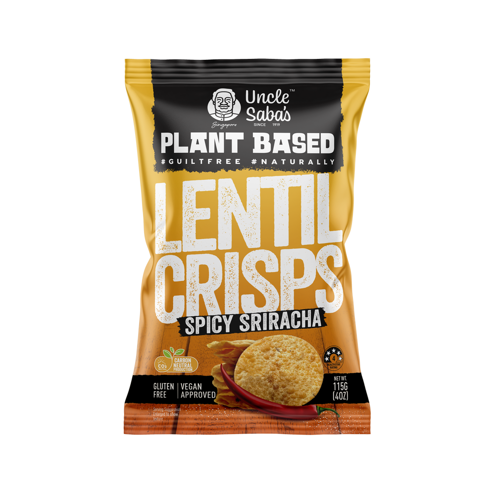 Plant Based — Uncle Saba's | Lentil & Chickpea Chips and Poppadoms