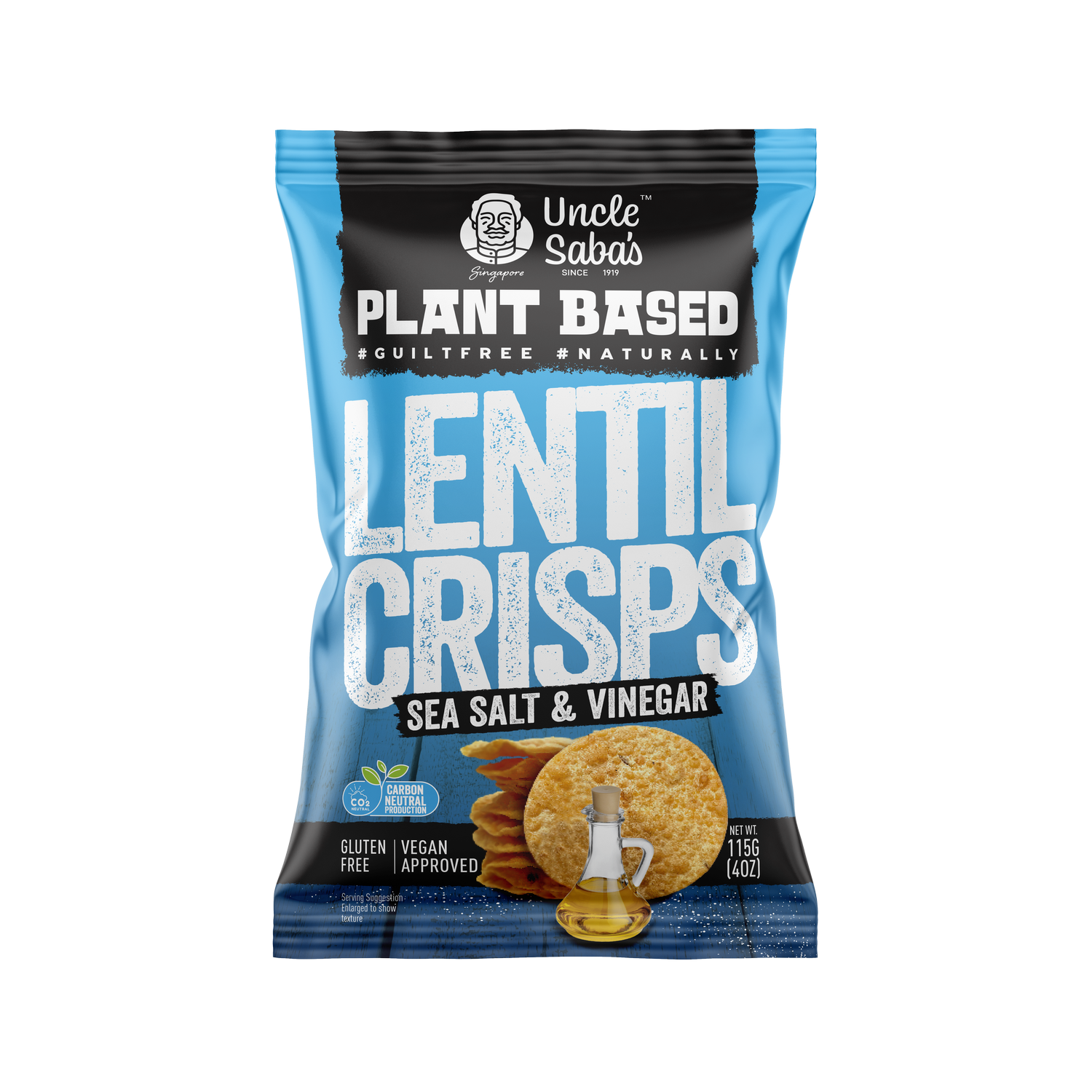 Plant Based — Uncle Saba's | Lentil & Chickpea Chips and Poppadoms