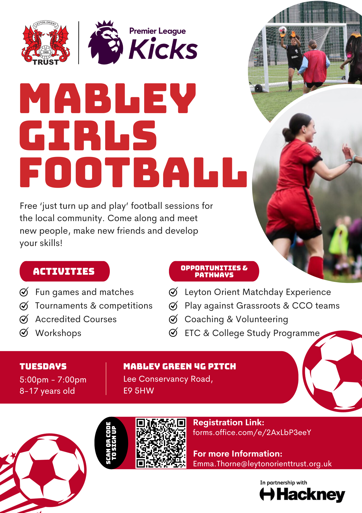 Girls Engagement — Leyton Orient Trust