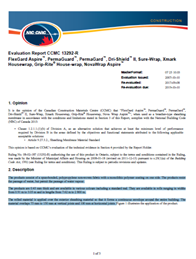 CCMC Product Evaluations — FNNBOA
