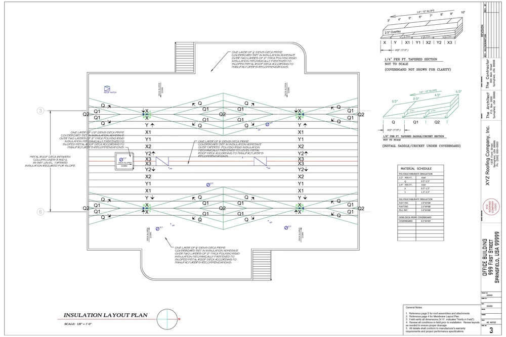 SAMPLE DRAWINGS — Commercial Roofing Shop Drawings