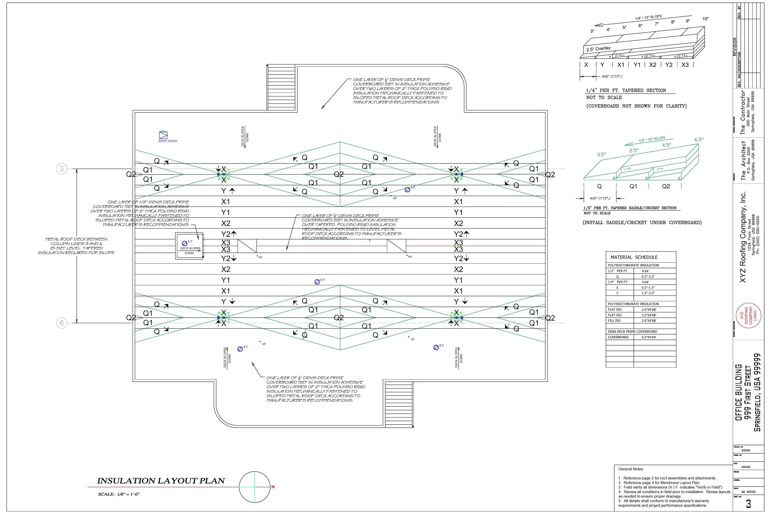 SAMPLE DRAWINGS — Commercial Roofing Shop Drawings