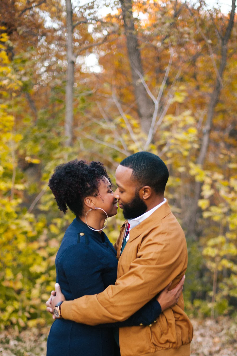Desireé & Dominique | Autumn Portrait Session | Minneapolis Minnesota ...