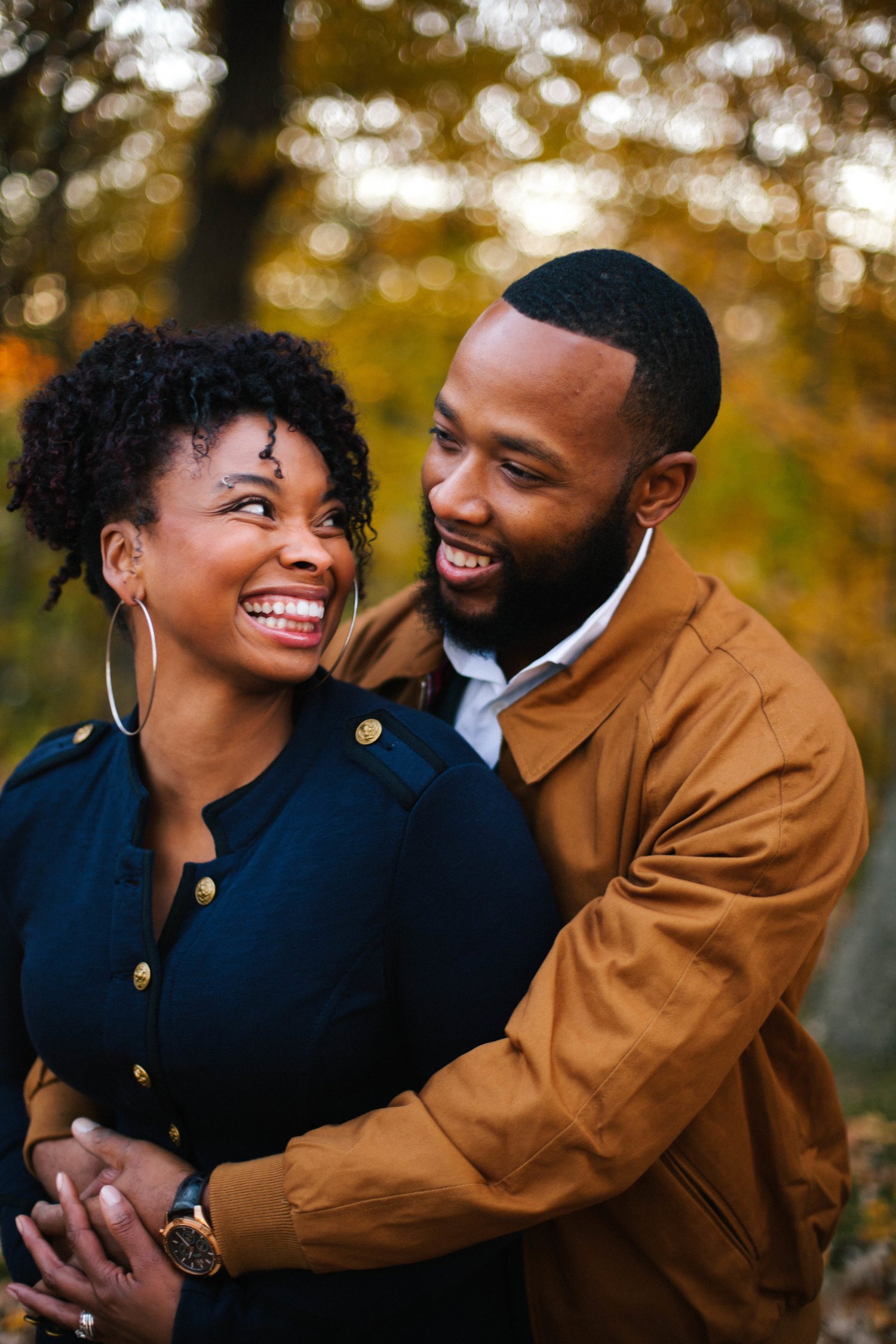 Desireé & Dominique | Autumn Portrait Session | Minneapolis Minnesota ...
