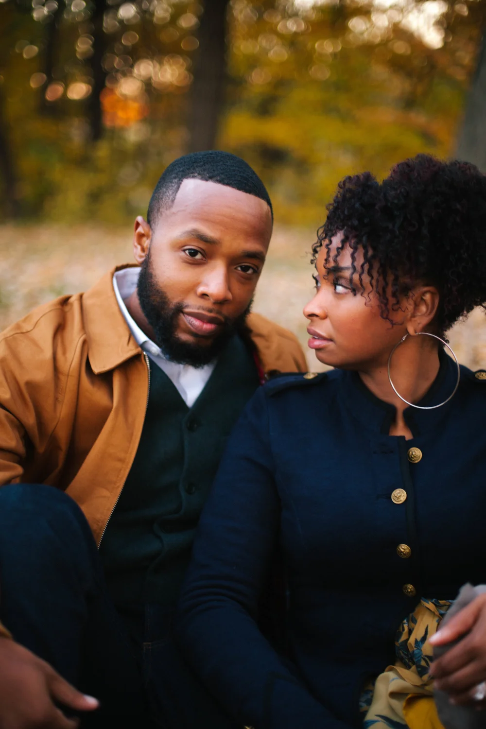 Desireé & Dominique | Autumn Portrait Session | Minneapolis Minnesota ...