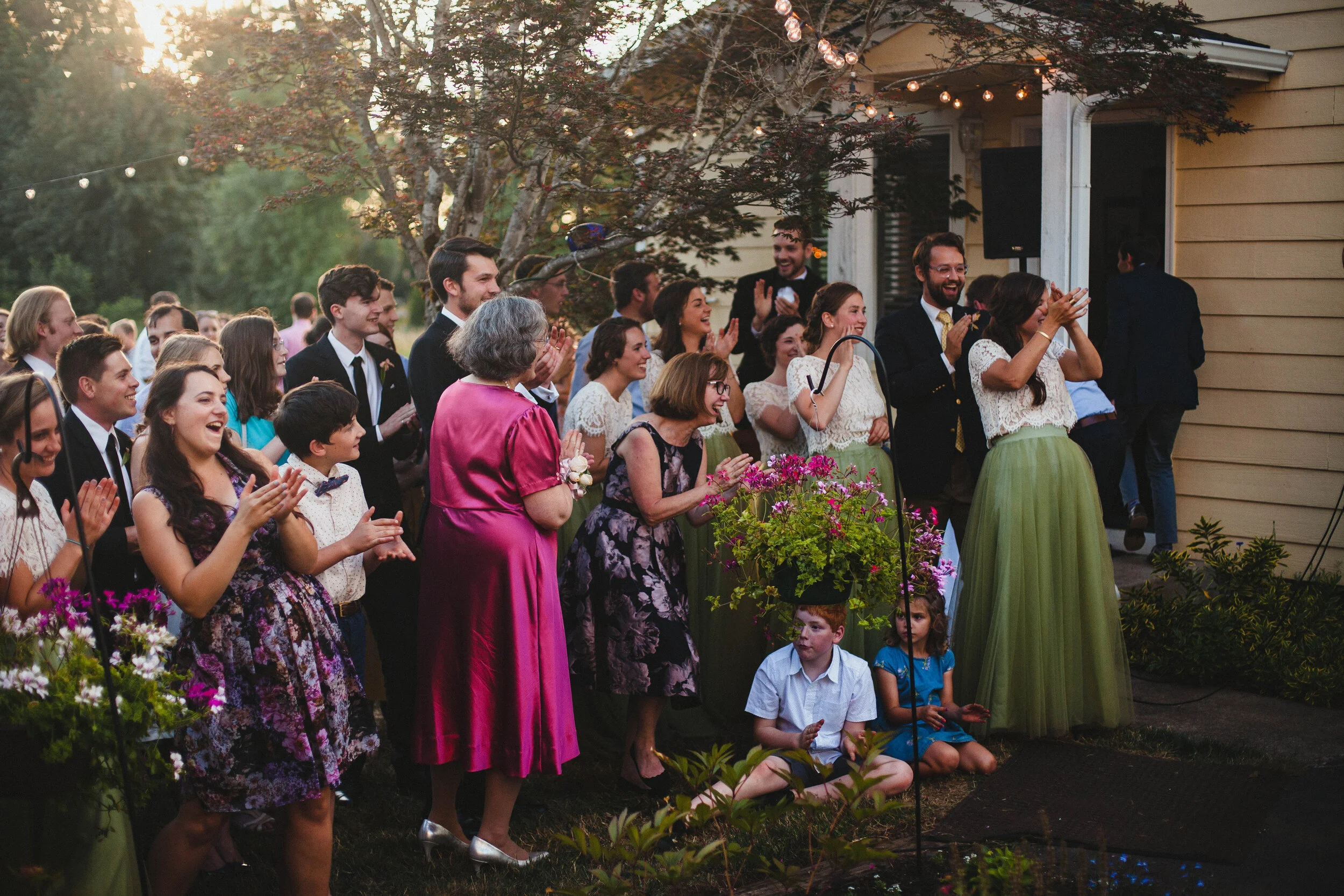 Wedding reception at home 60 photos - Astyledwedding.com