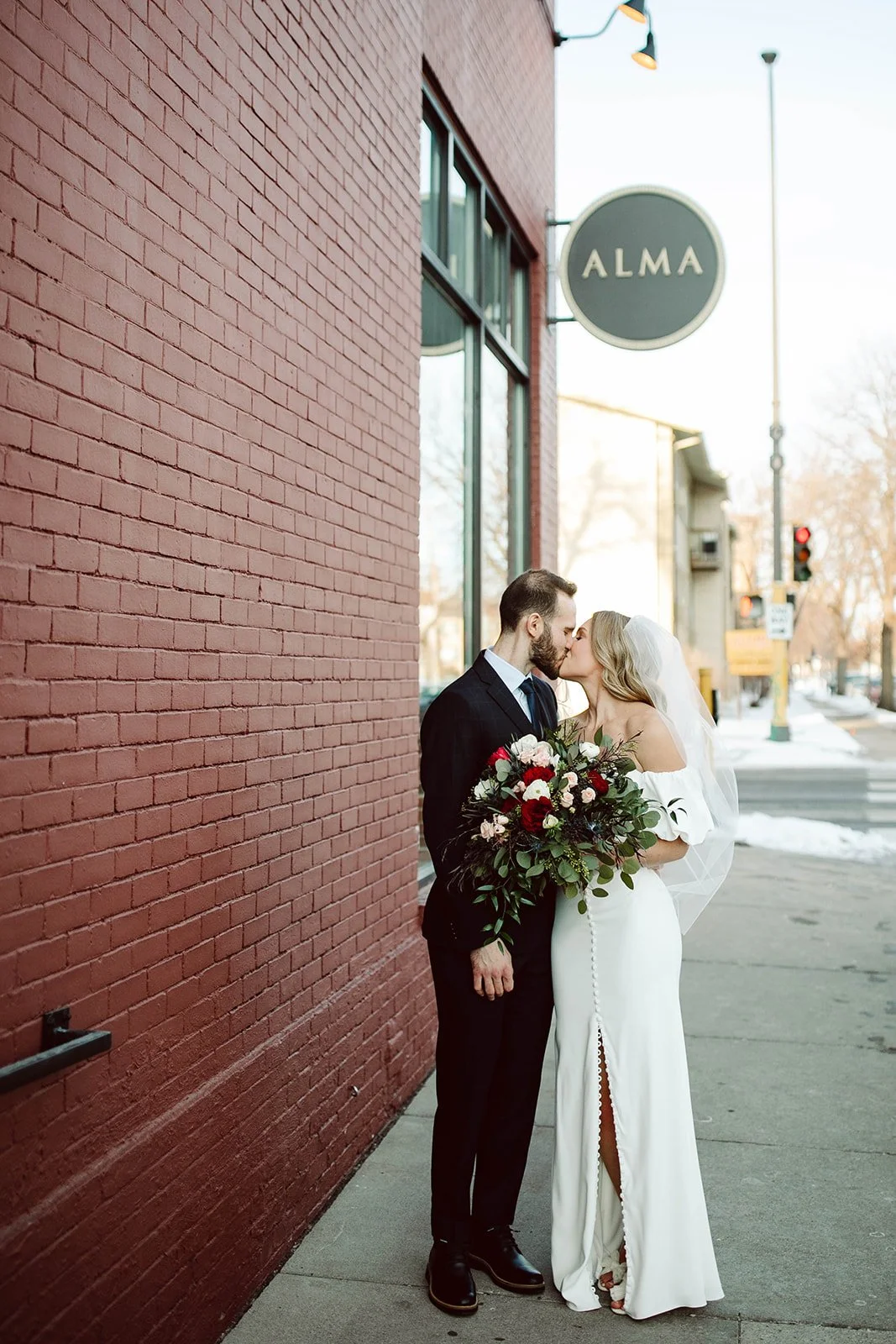 Elopement at the Alma Cafe and Hotel — Minnesota + Wisconsin Portrait ...