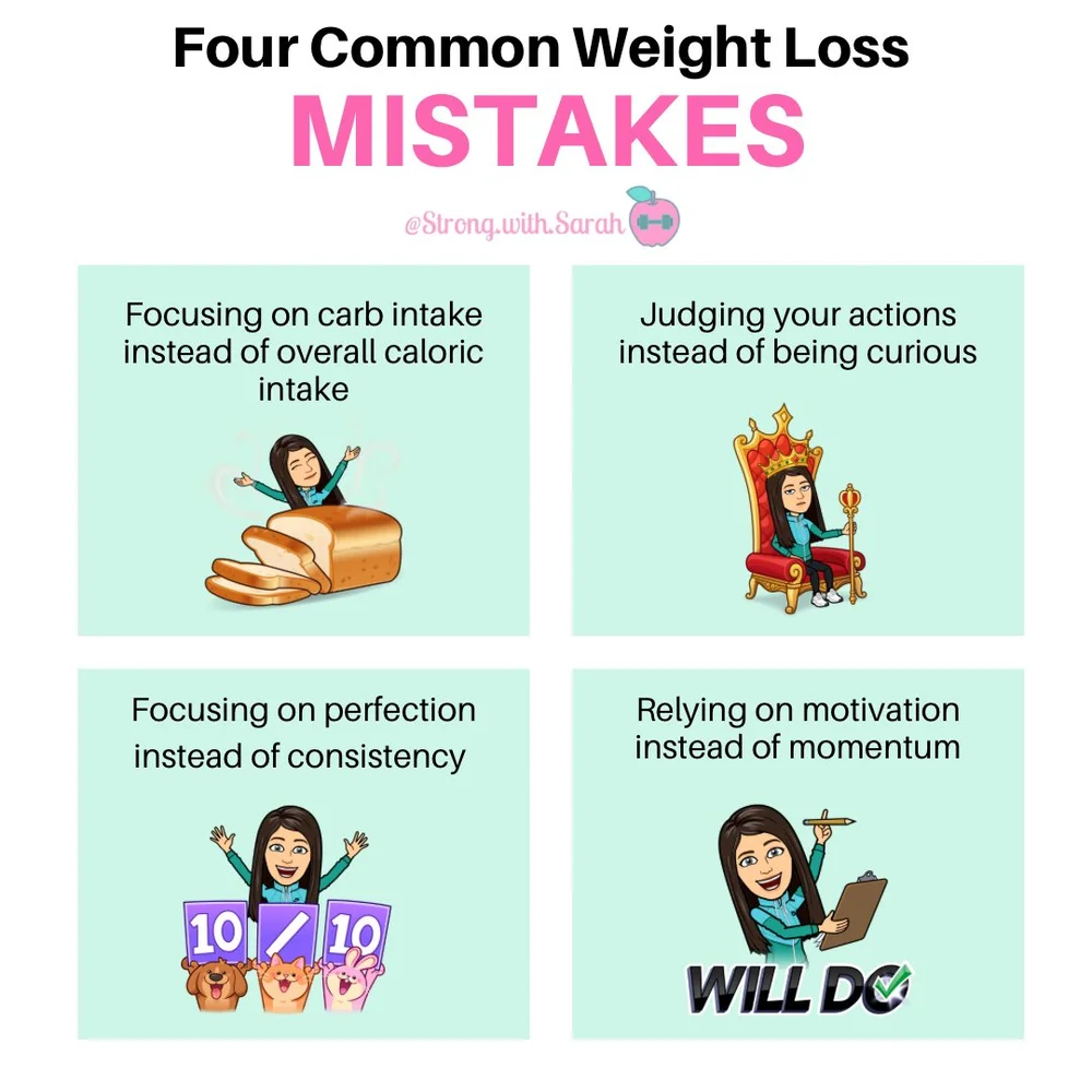 10 Common Weight Loss Mistakes To Avoid | Strong With Sarah