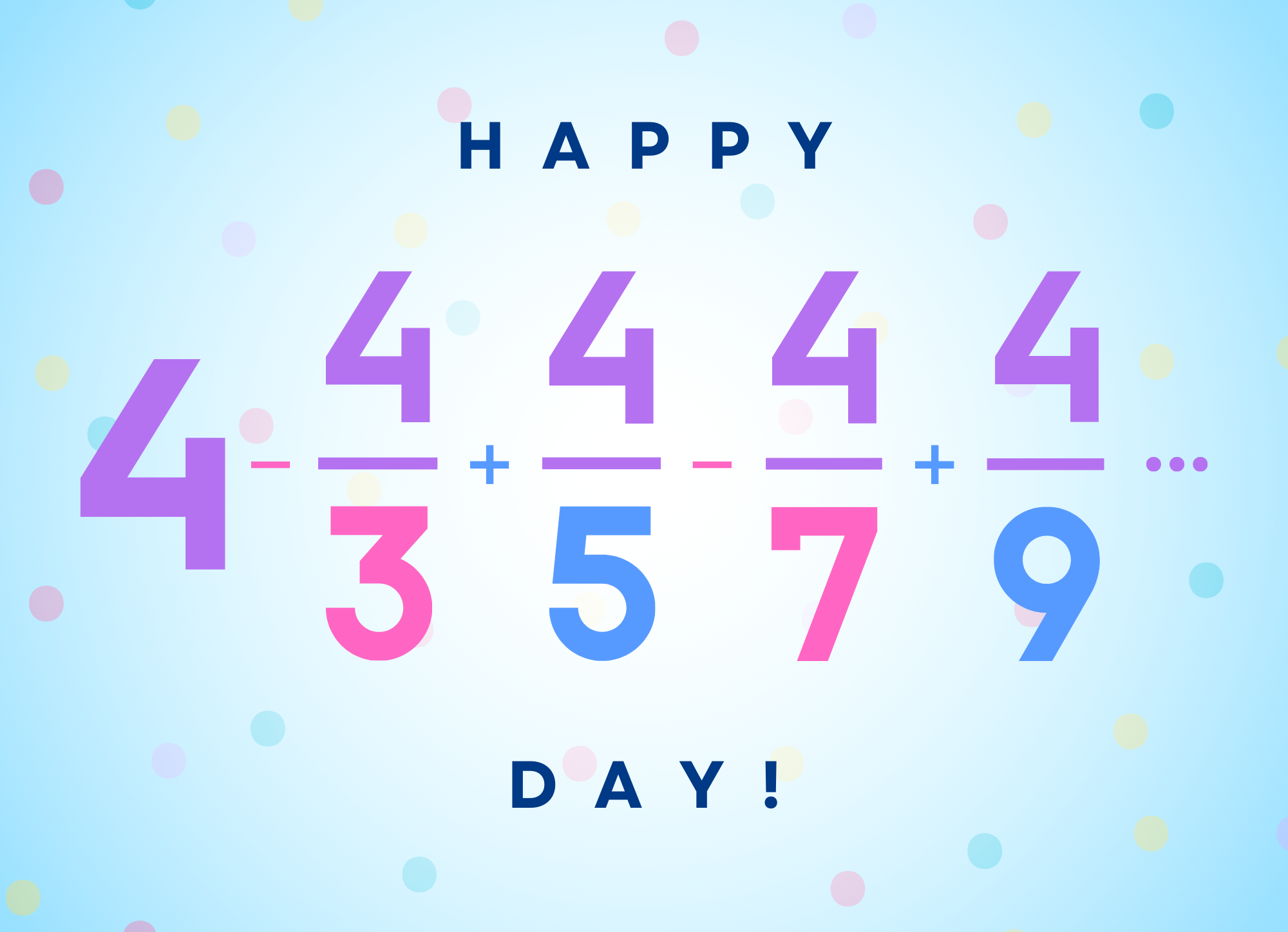 Pi Day 2025: Infinite Sums of Pi — Bridge to Enter Advanced Mathematics