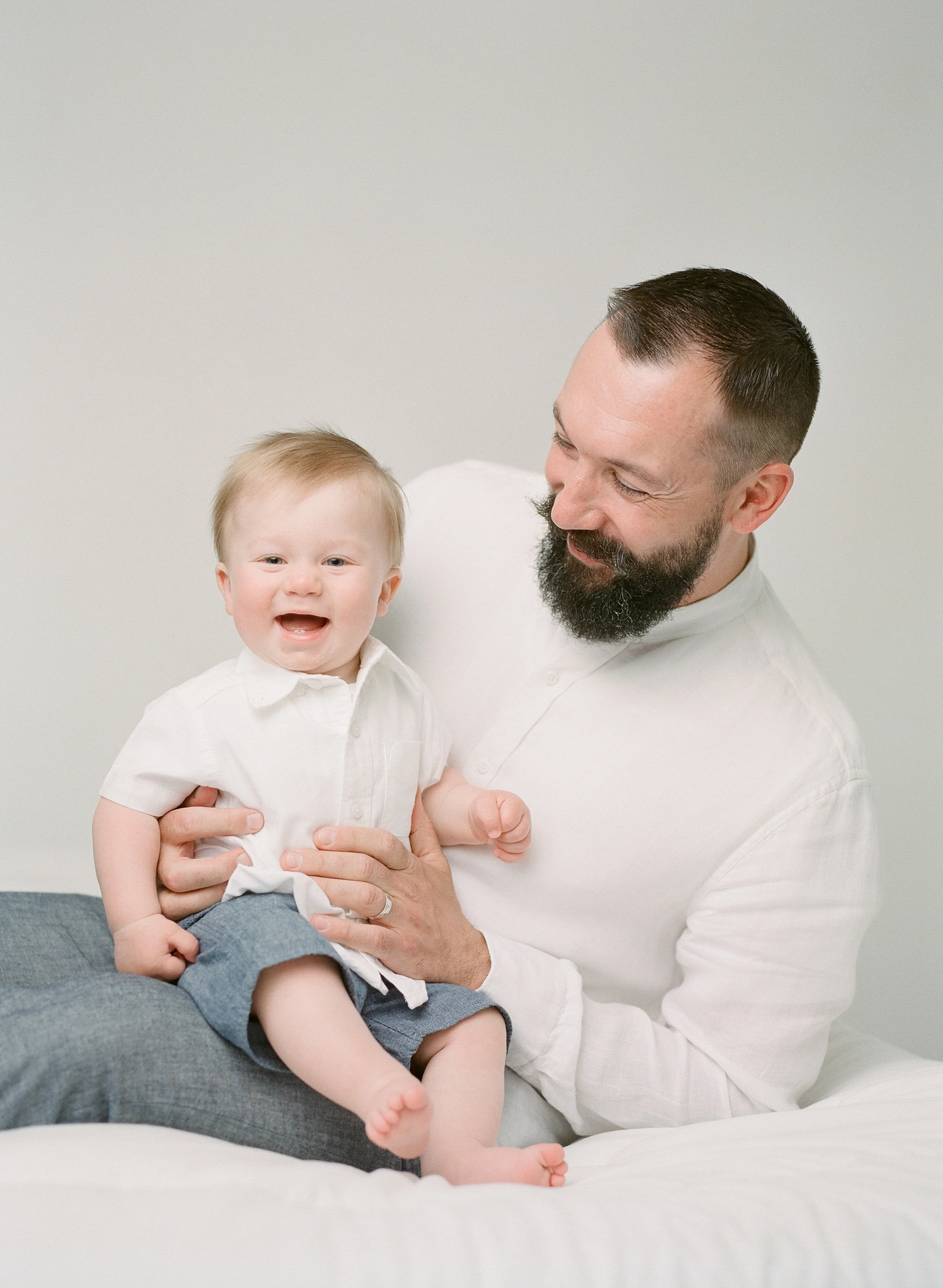 Father's Day | Newborn Photography Seattle | Sandra Coan Photography