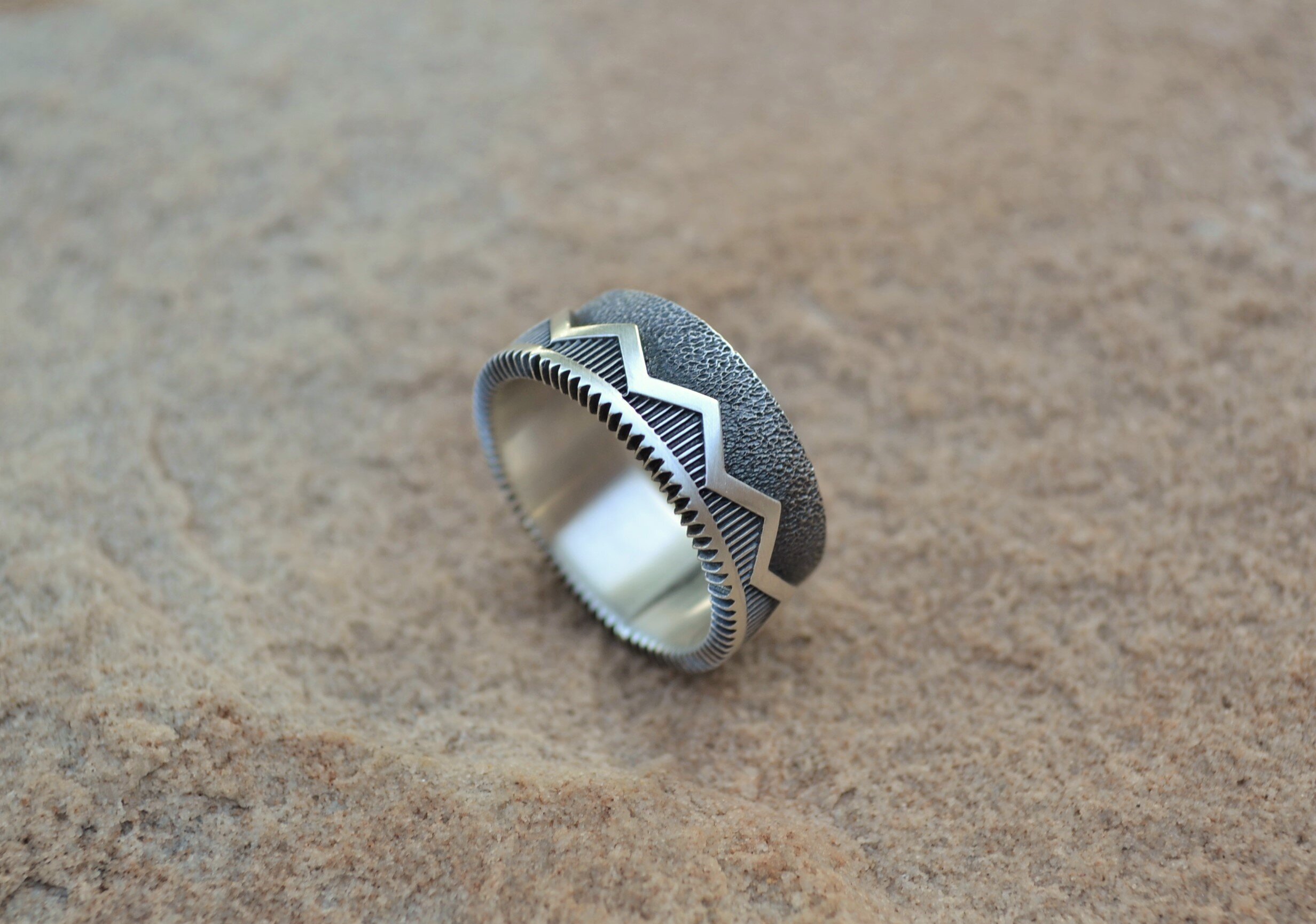 Sterling silver ingot ring — Jacob D. Morgan