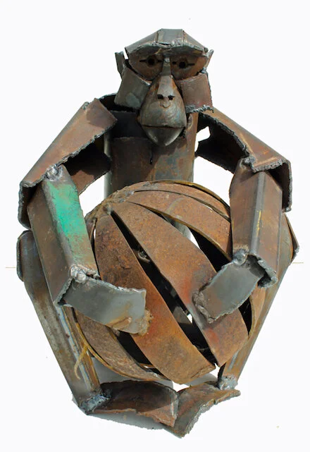 Welded Metal Sculpture by Iain Nutting — artdog