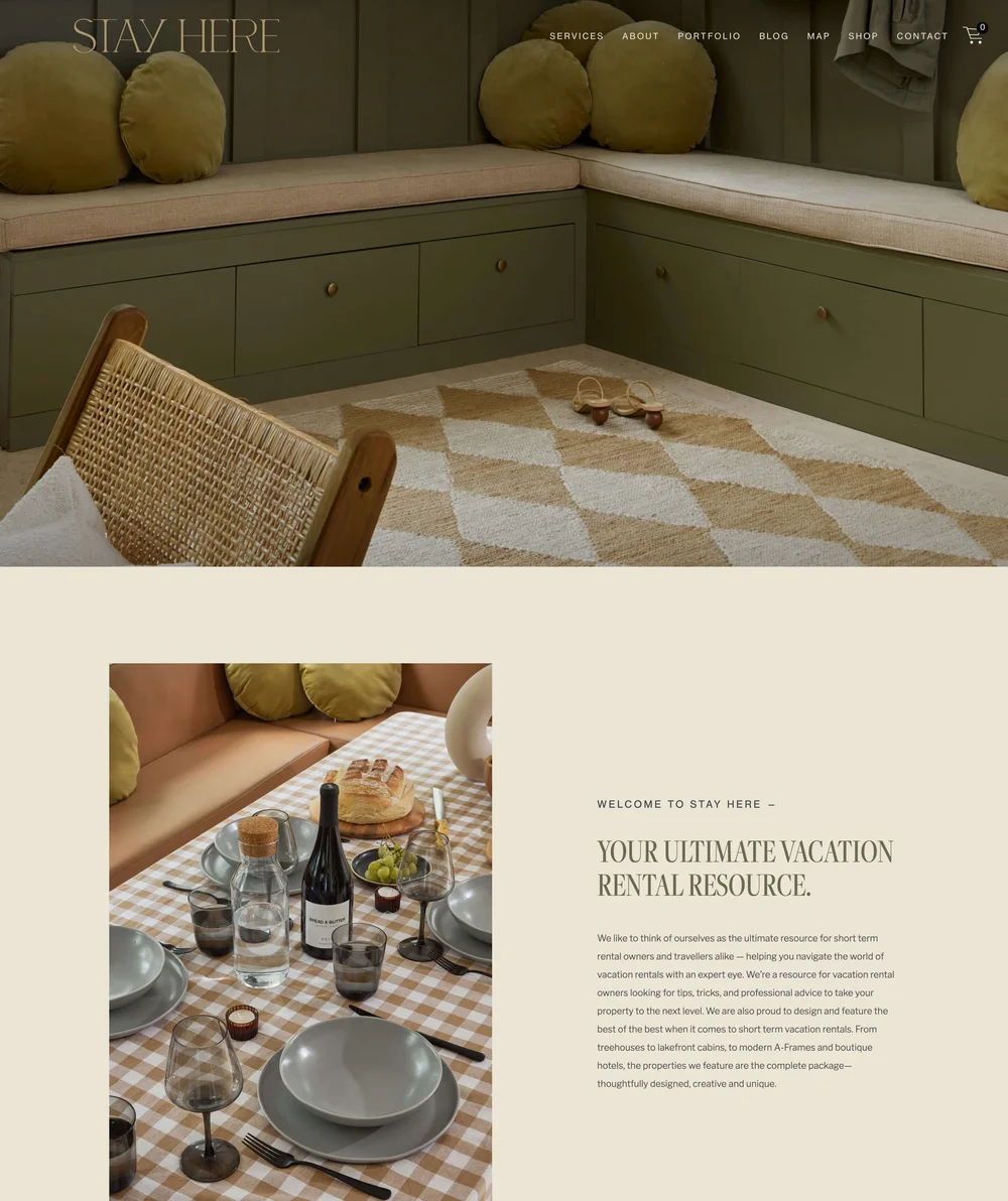 11 stylish websites built by interior designers — Squaremuse