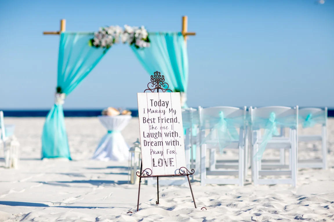 Wedding Signs | Beach Weddings in Alabama and Florida