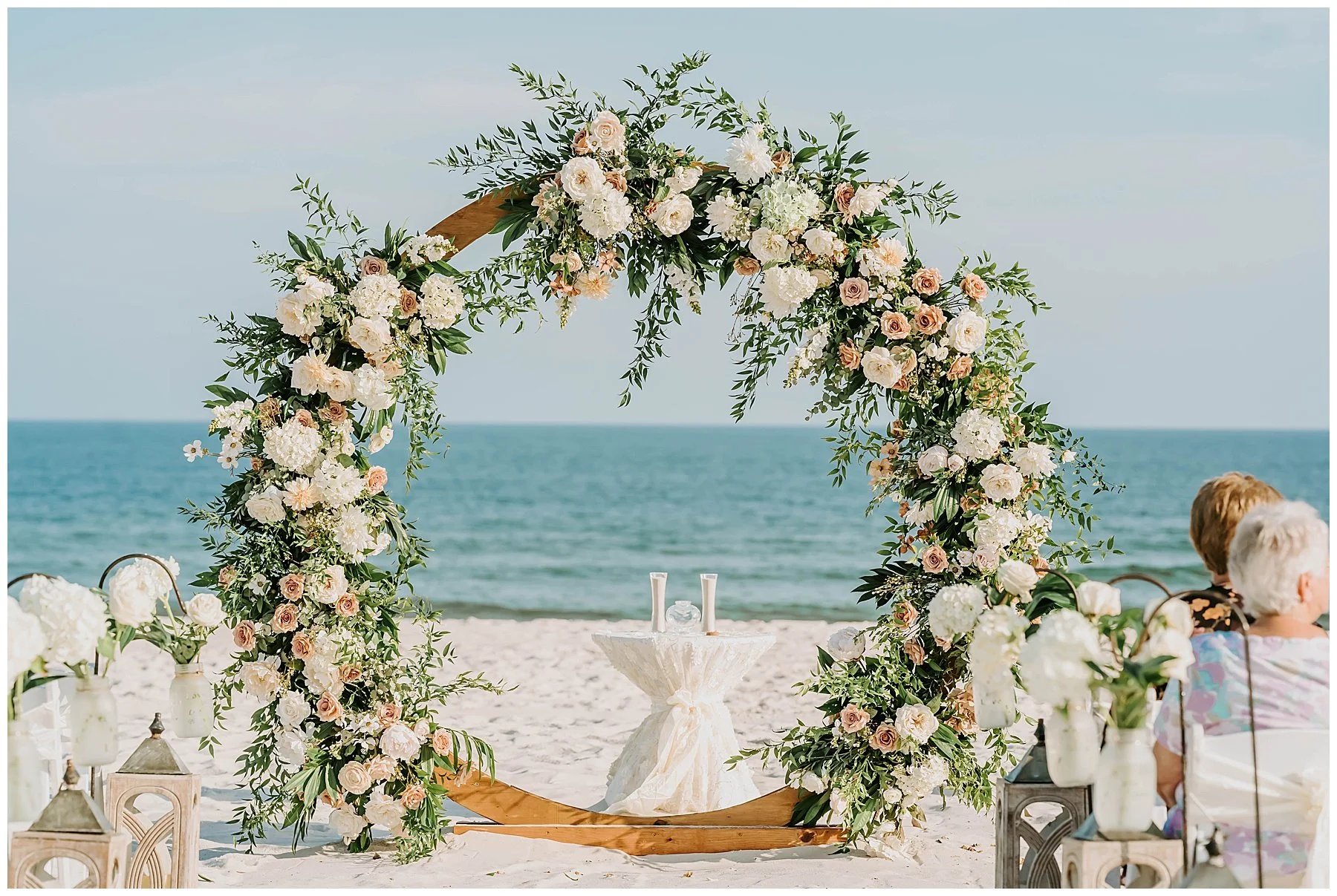 Fall beach wedding colors 60 photos - Vianawedding.com