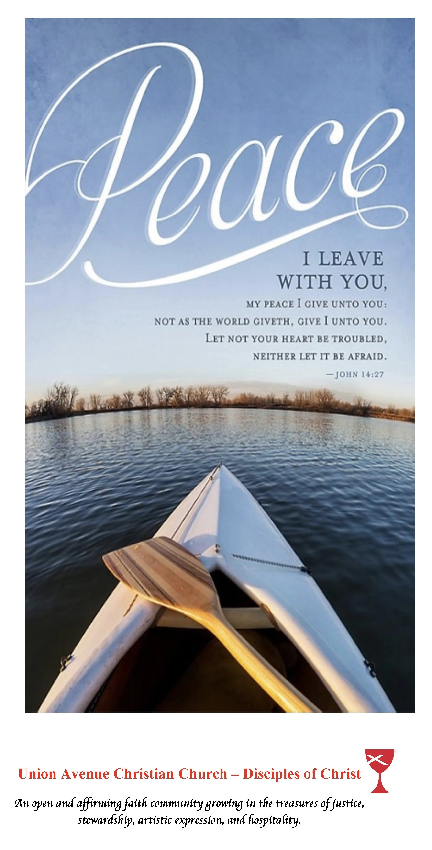 SUNDAY BULLETINS — UNION AVENUE CHRISTIAN CHURCH
