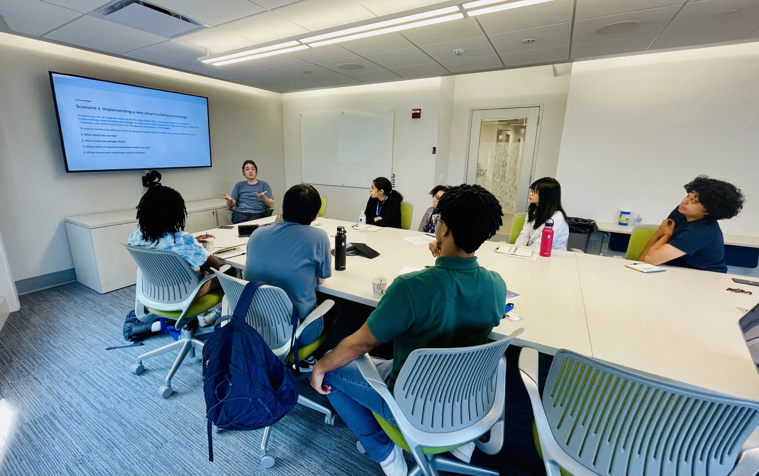 Conducting research with local high school students — Incite at ...