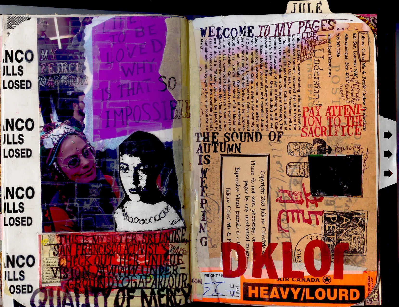 Initiation; Introduction to Visual Journaling Intensive online course w ...