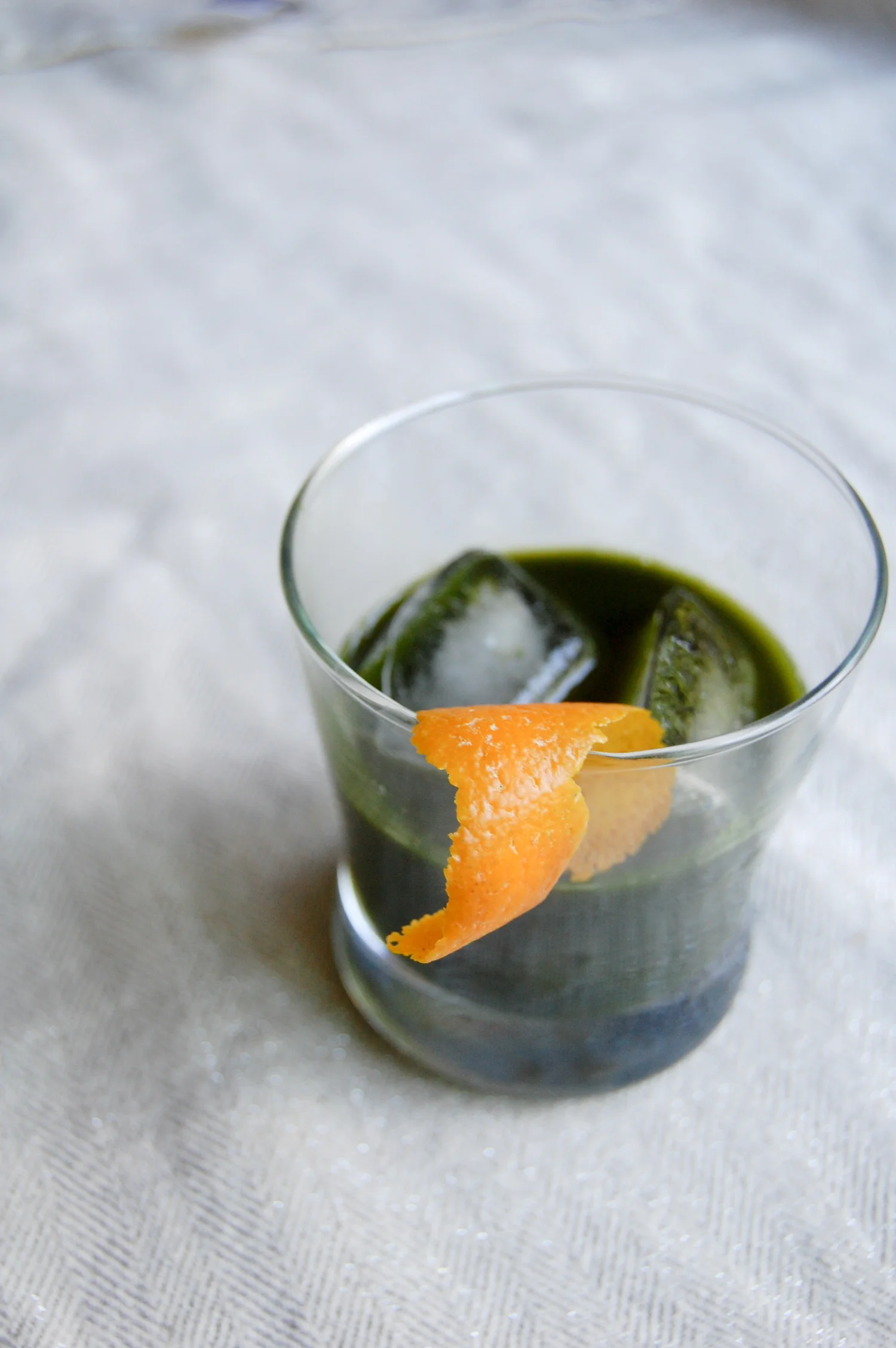 Matcha Old Fashioned — Tea Thoughts