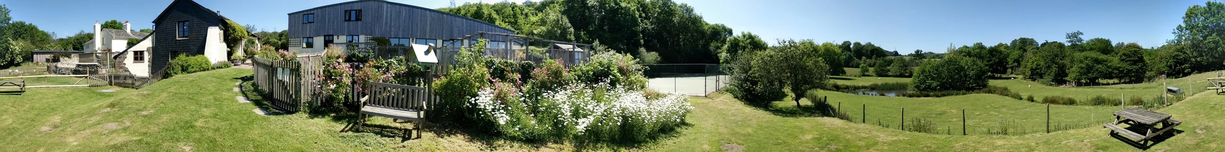 Overview of the cottages at Knowle Farm — Family & Child Friendly ...