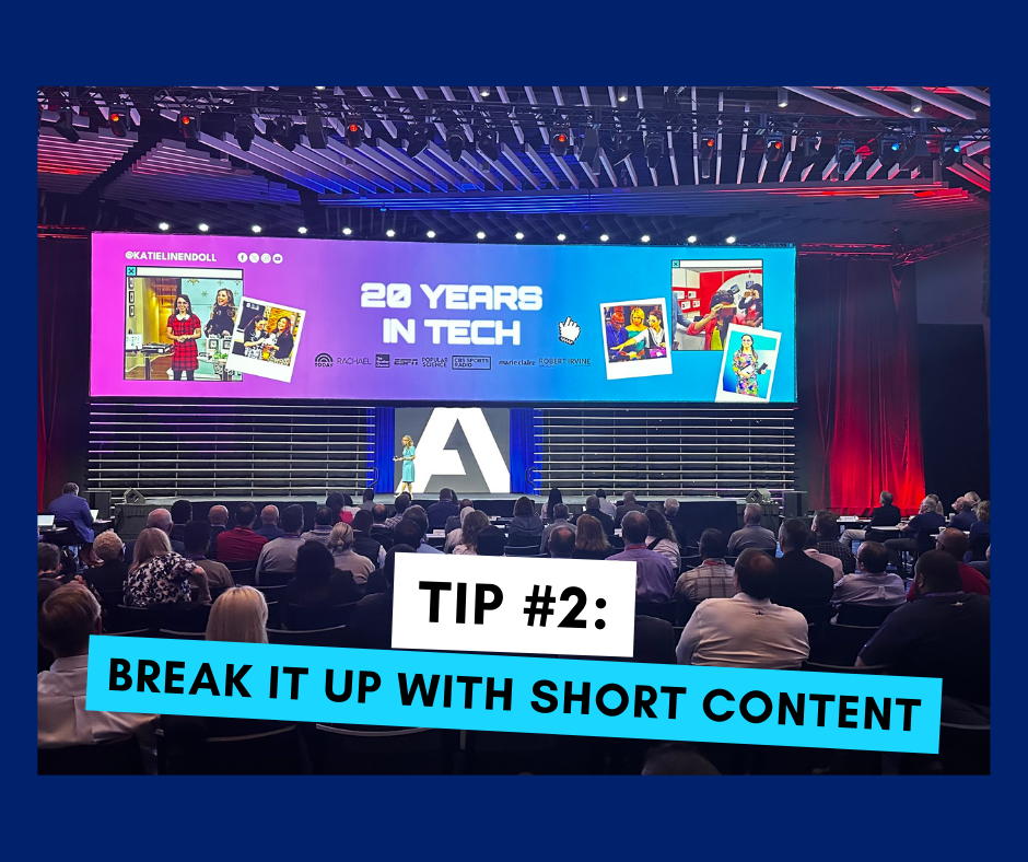 Tips for Creating a Dynamic Keynote Presentation — Katie Linendoll