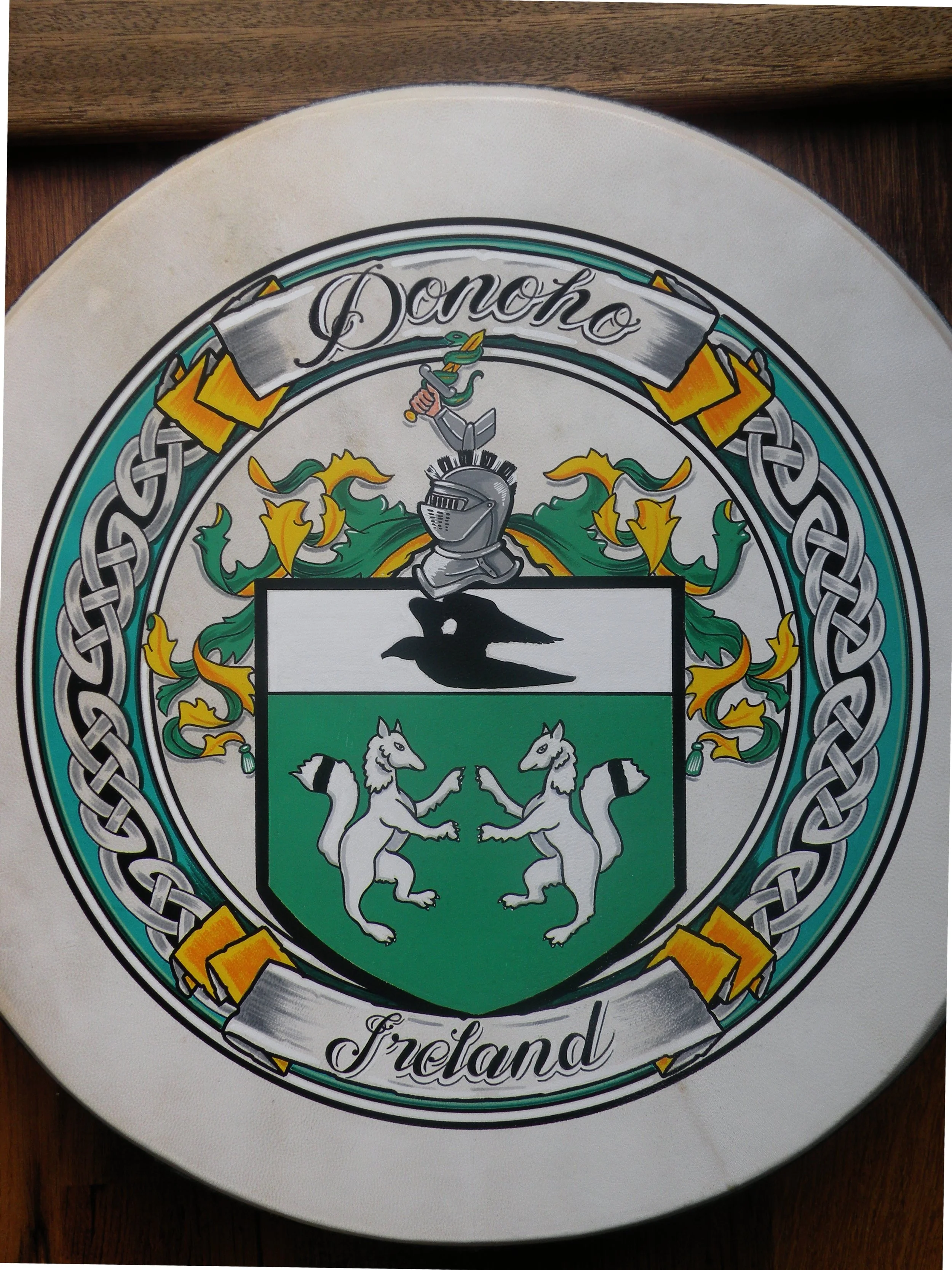 Irish Family Crests — Barry's Bodhrans