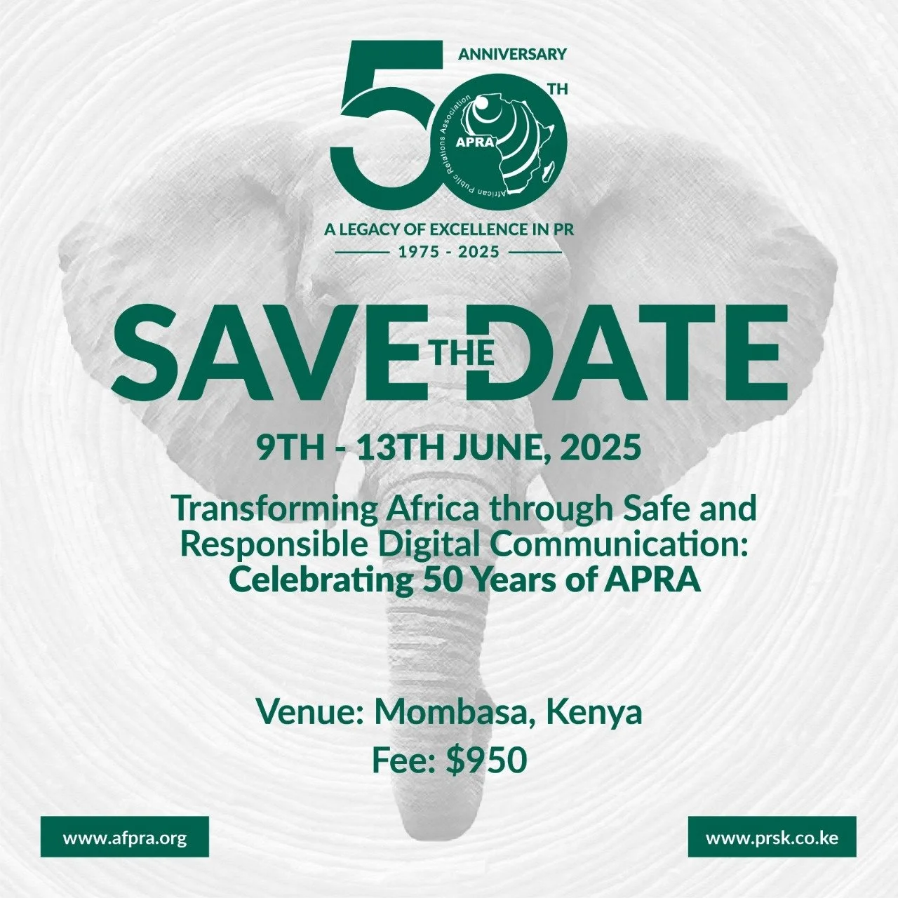 Register for APRA 2025 Annual Conference in Mombasa, Kenya! — Global ...