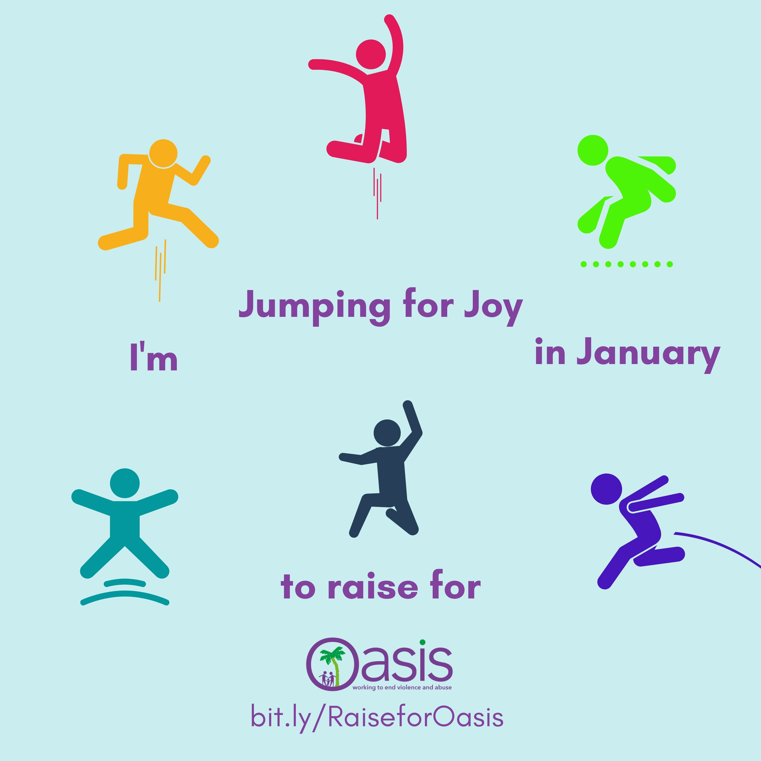 Join our Jump for Joy fundraising challenge this January — Oasis ...