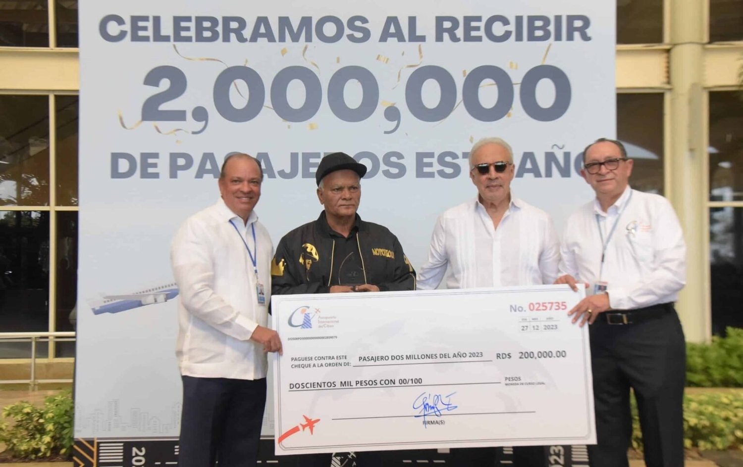 Cibao International Airport celebrates arrival of two millionth ...