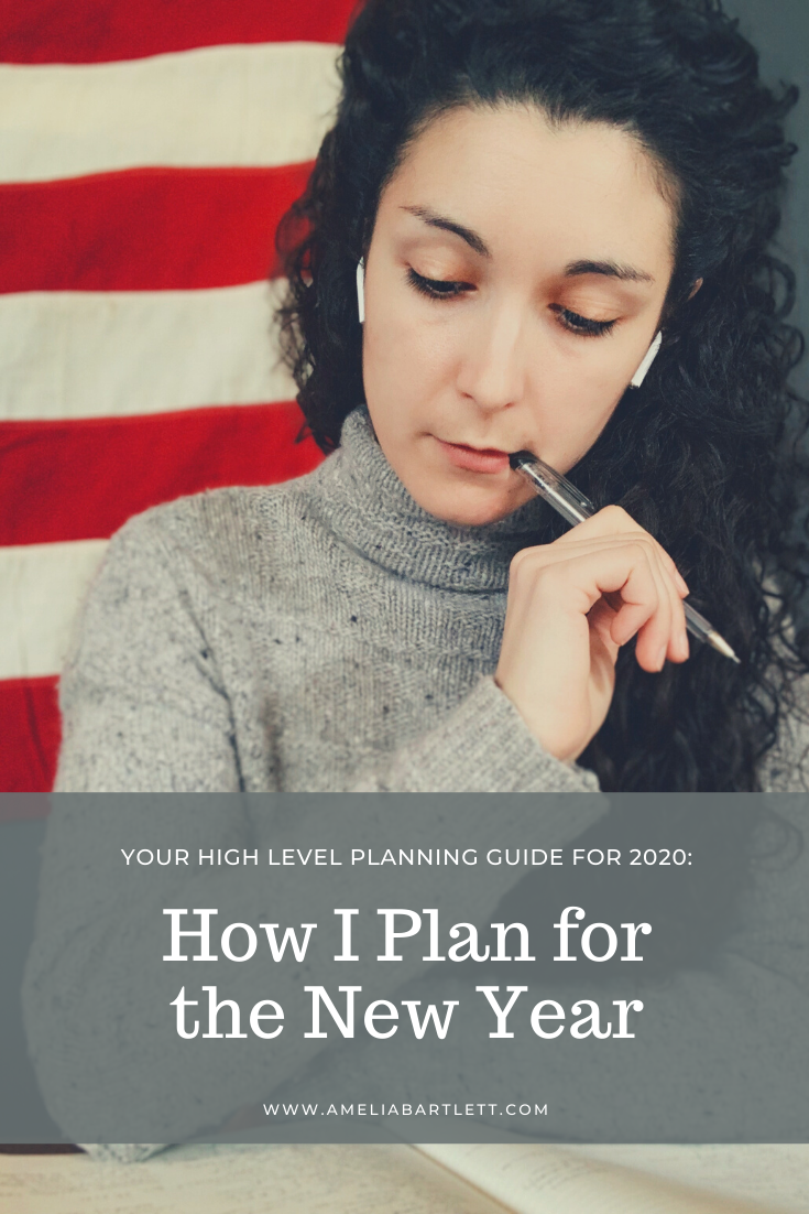 How to Plan for 2020: Your High-Level Yearly Planning Guide — Amelia ...