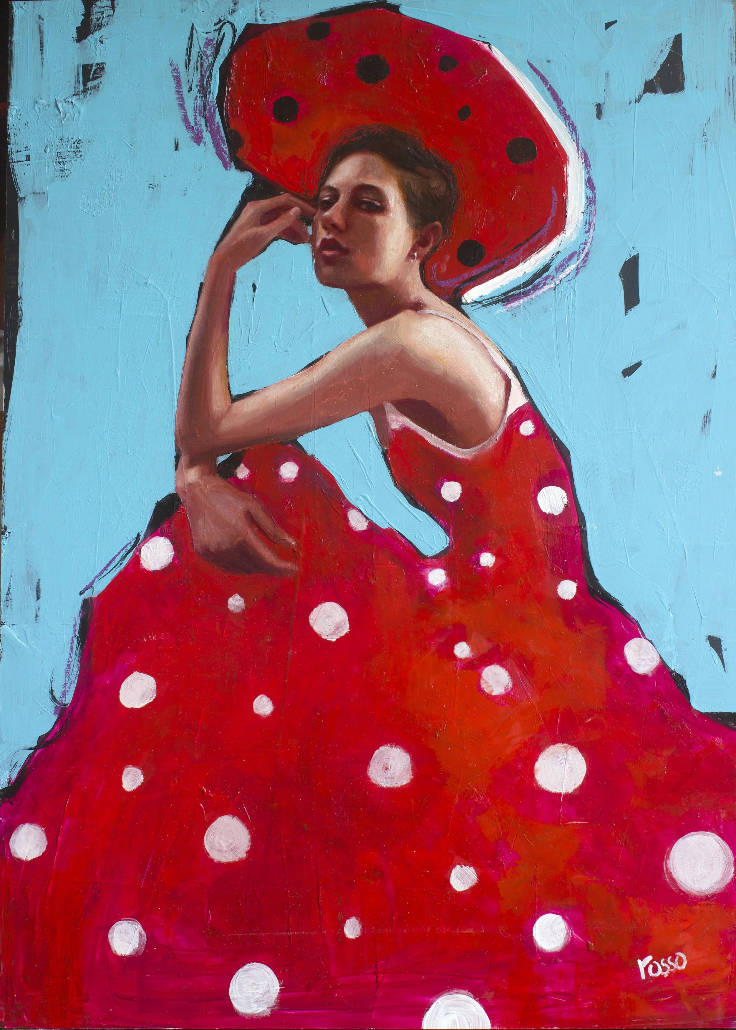 Contemporary Oil paintings & Portraits — rosso art