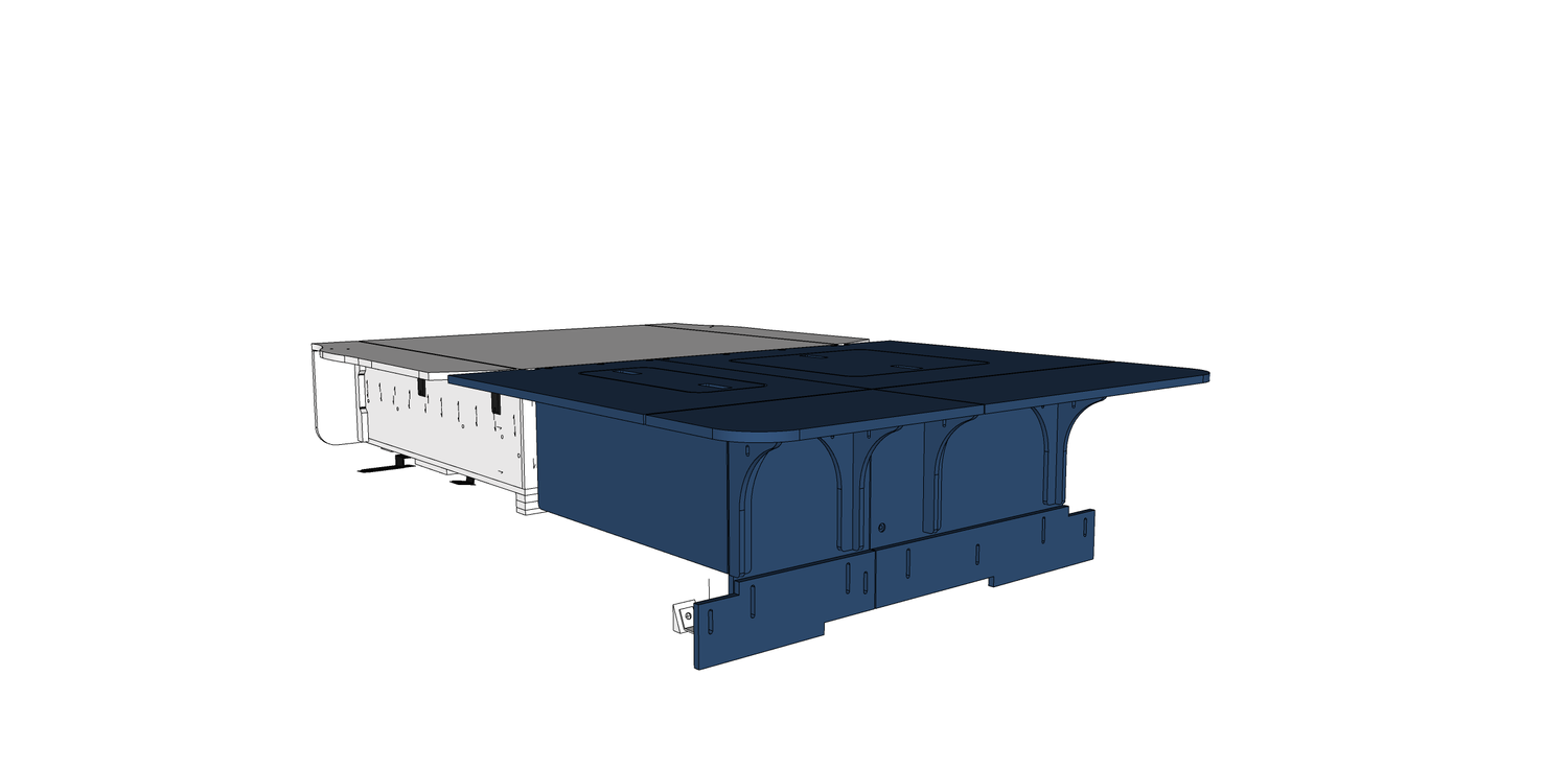 200 2nd row platform — TrekboxX Expedition Systems