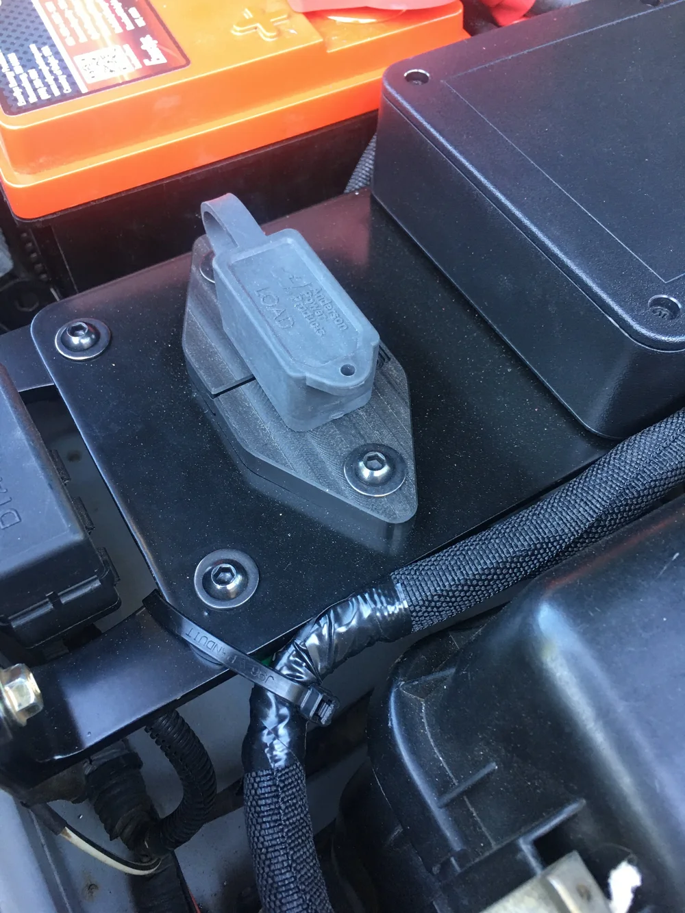 Anderson panel mount clamps — TrekboxX Expedition Systems